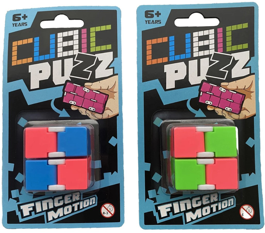 Multi Colour Infinity Cube 4.5cm (Assorted Colours) – KC's Gifts & Games
