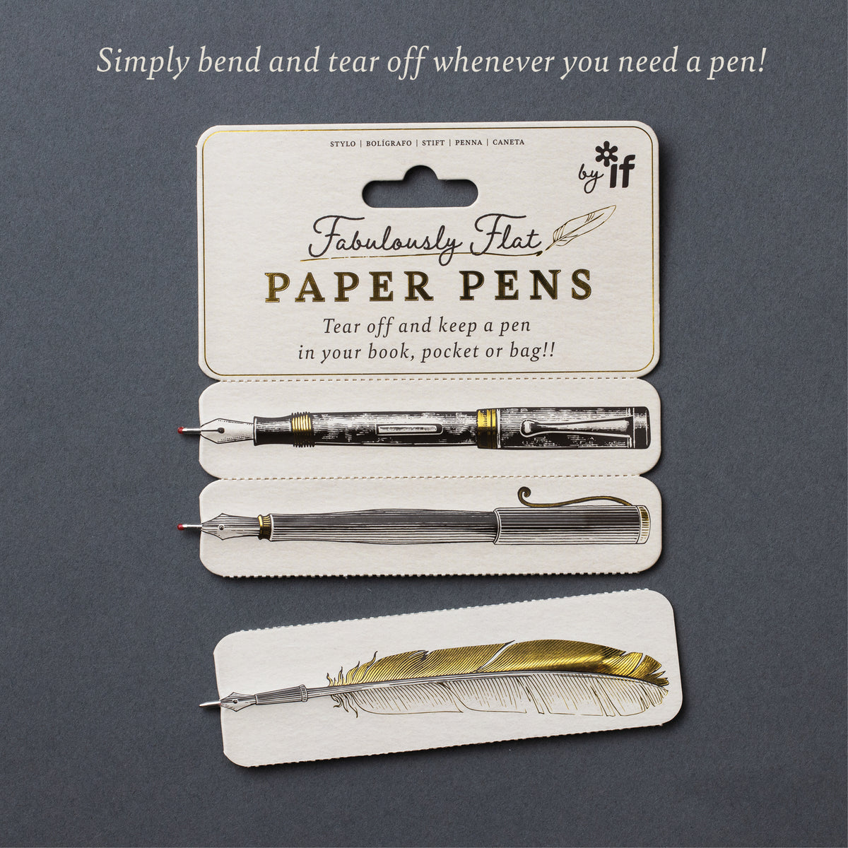Fabulously Flat Paper Pens – KC's Gifts & Games