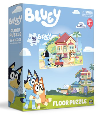 Bluey 46 pce Floor Puzzle – KC's Gifts & Games