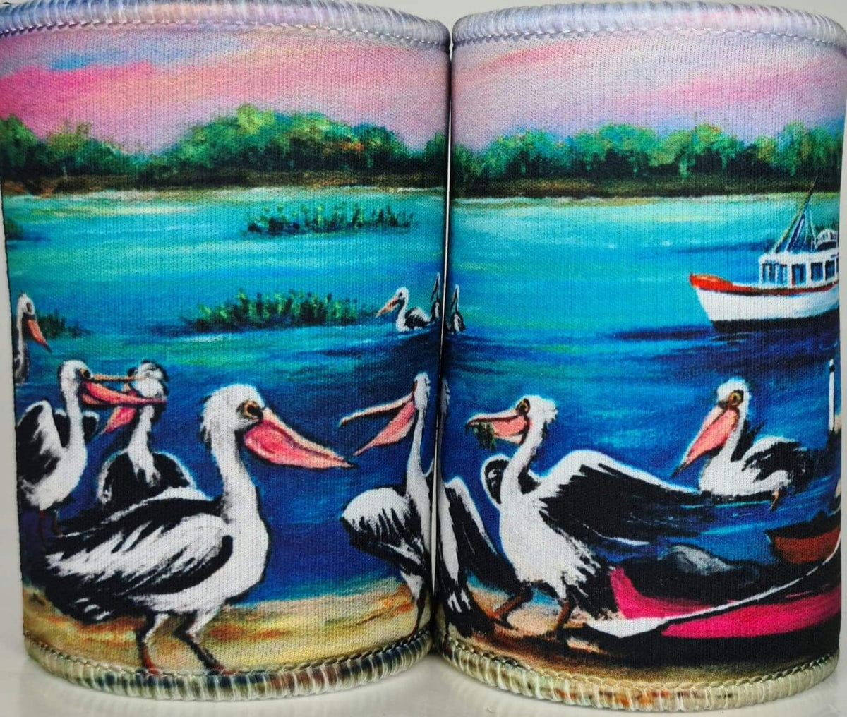 Stubby Cooler Pelican Boat – KC's Gifts & Games